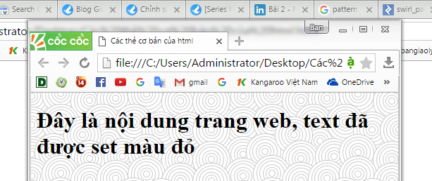 [Series học HTML cơ bản] - Định dạng trang HTML